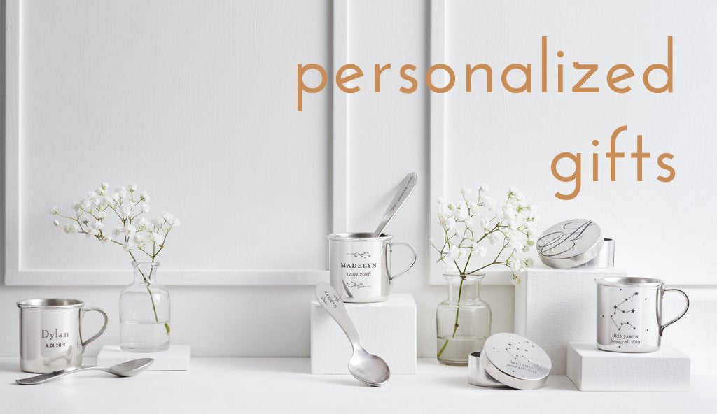Personalized Gifts | Fine Metal Keepsakes for Babies and Weddings