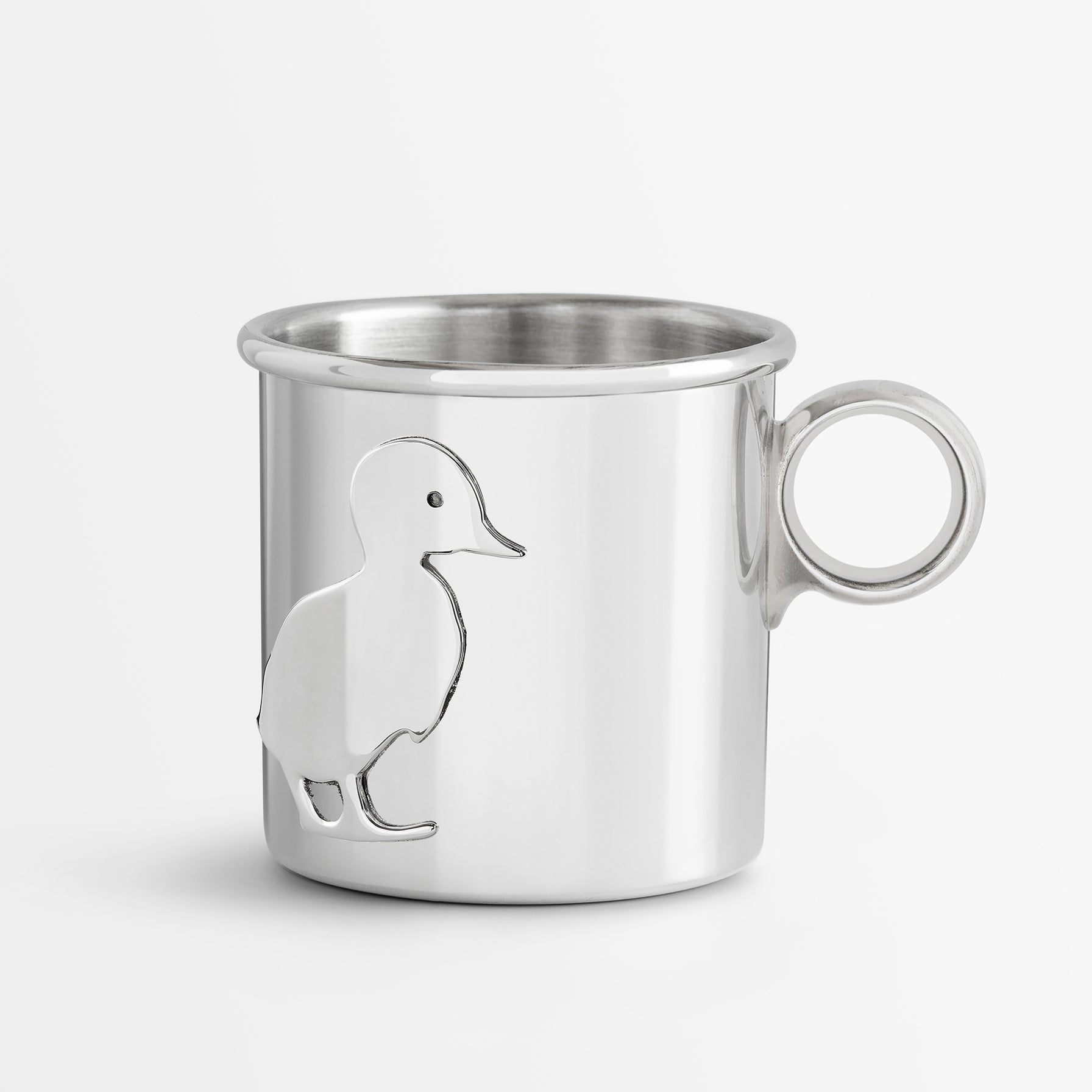 Pewter Duck Baby Cup | Adorable Keepsakes for New Babies – Beehive Handmade