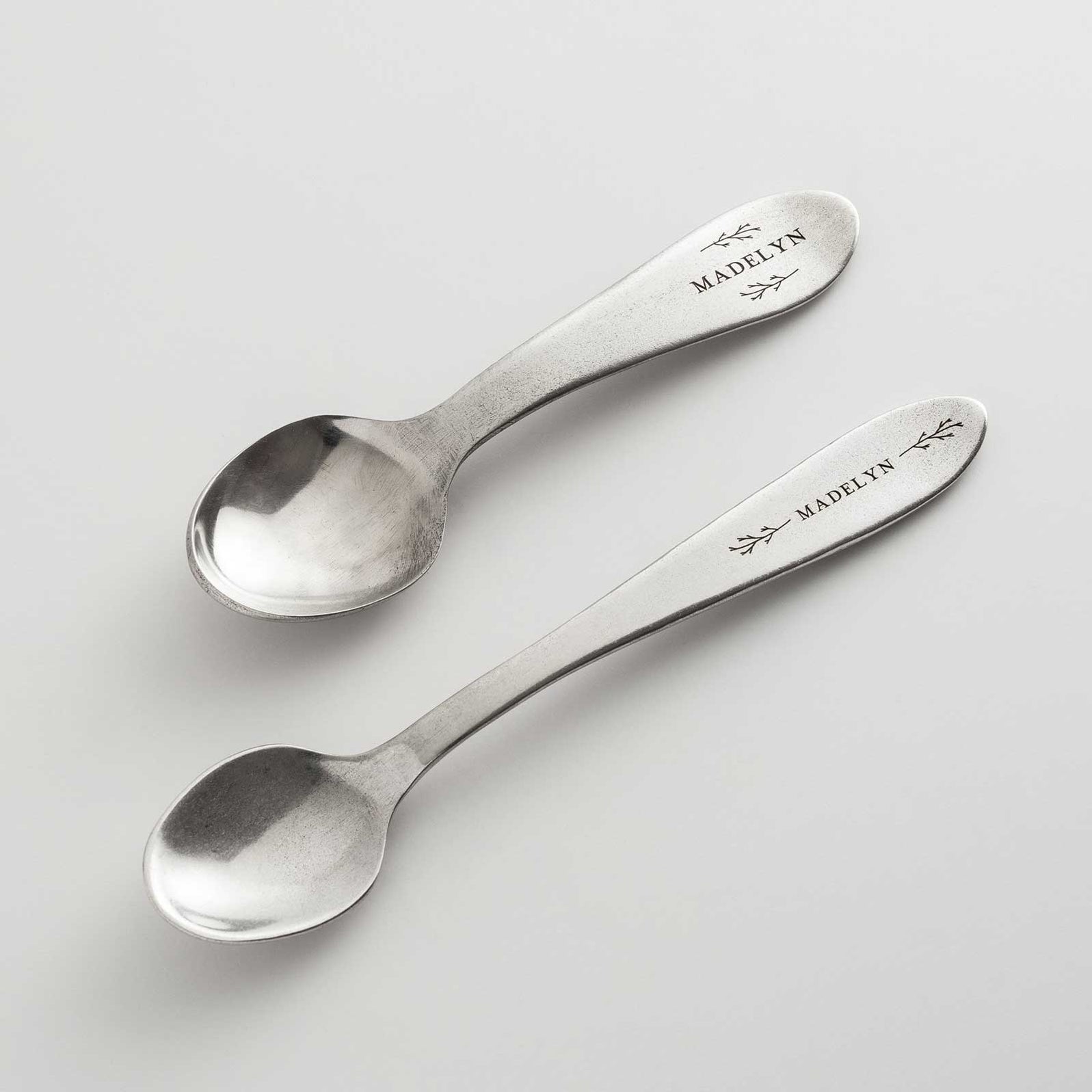 Botanical Baby Spoons | Personalized Keepsakes for Babies & Kids