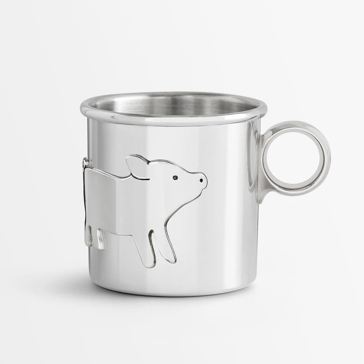 Pewter Pig Baby Cup | Adorable Keepsakes for Babies – Beehive Handmade